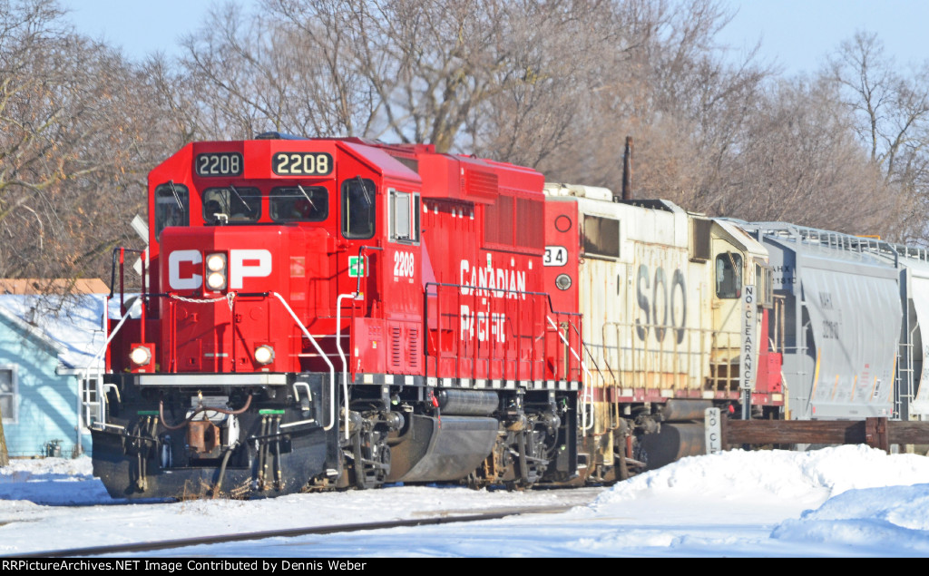 CP 2208, CP's Tomah Sub.